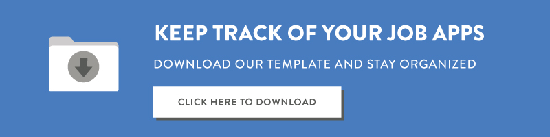 Are You Keeping Track of Your Job Applications? | Atrium Career Column